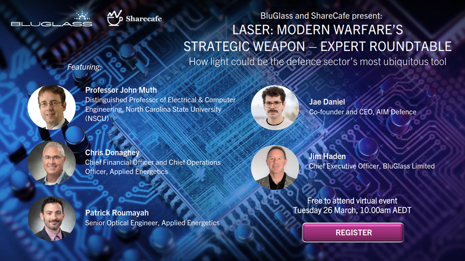 ROUNDTABLE REPLAY: LASER – MODERN WARFARE’S STRATEGIC WEAPON – Bluglass